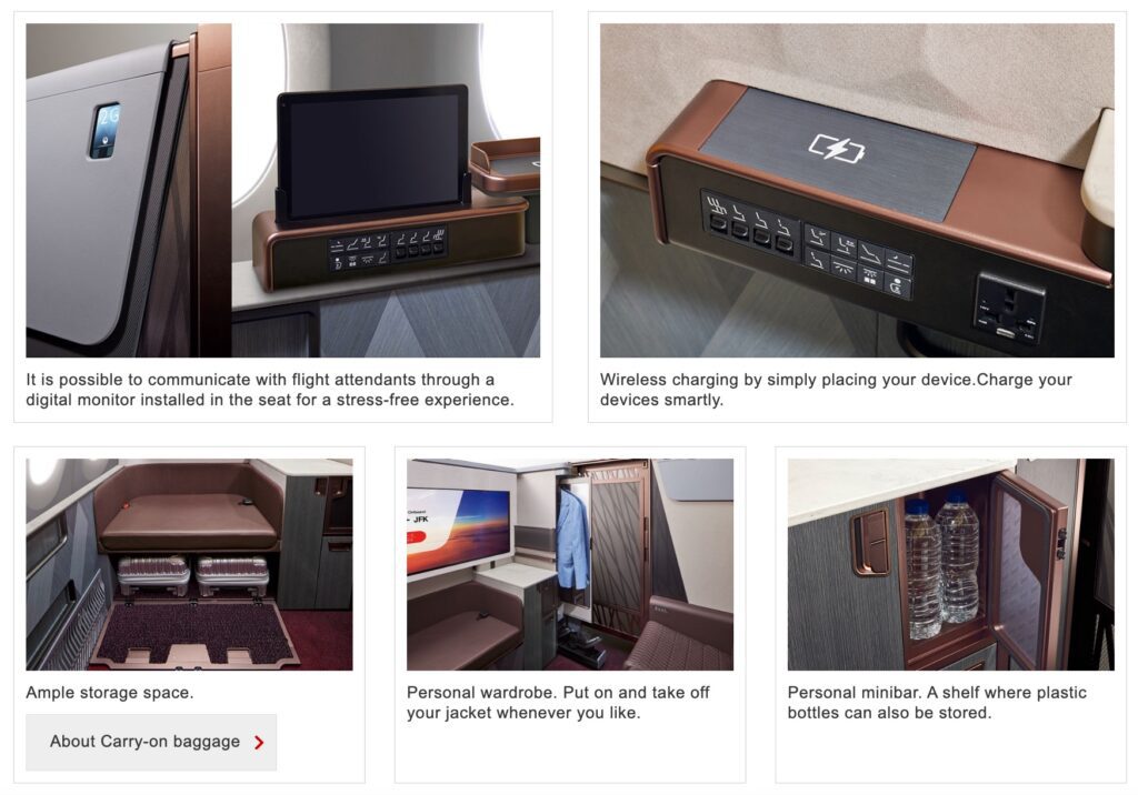 Japan Airlines Unveils Spacious & Private New First & Business Class Suites