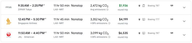 Flight Review: ZIPAIR Business Class Full-Flat Seats