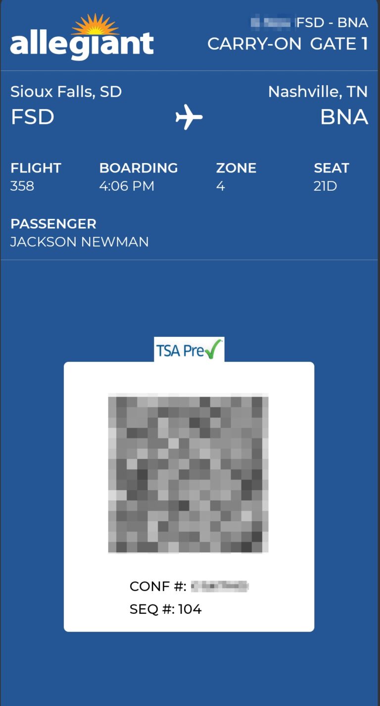 A Friendly Crew & Early Arrival: Allegiant Air Review