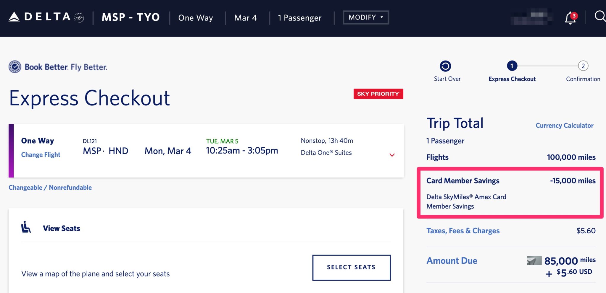 TakeOff 15: How to Save When Redeeming SkyMiles with a Delta Credit Card