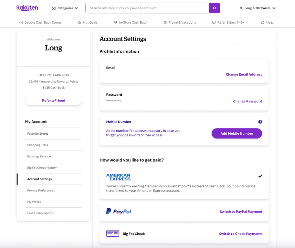 Shop with Rakuten to Earn Cash Back or Amex Points