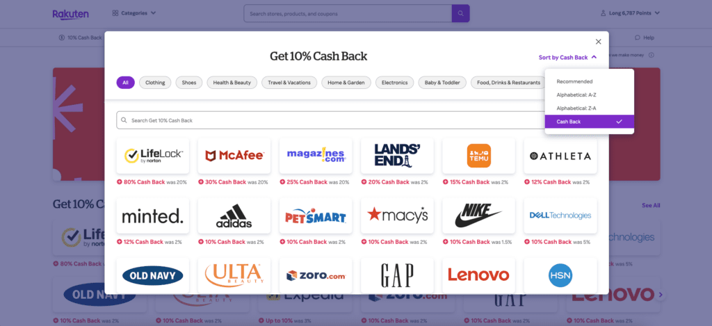 Shop with Rakuten to Earn Cash Back or Amex Points
