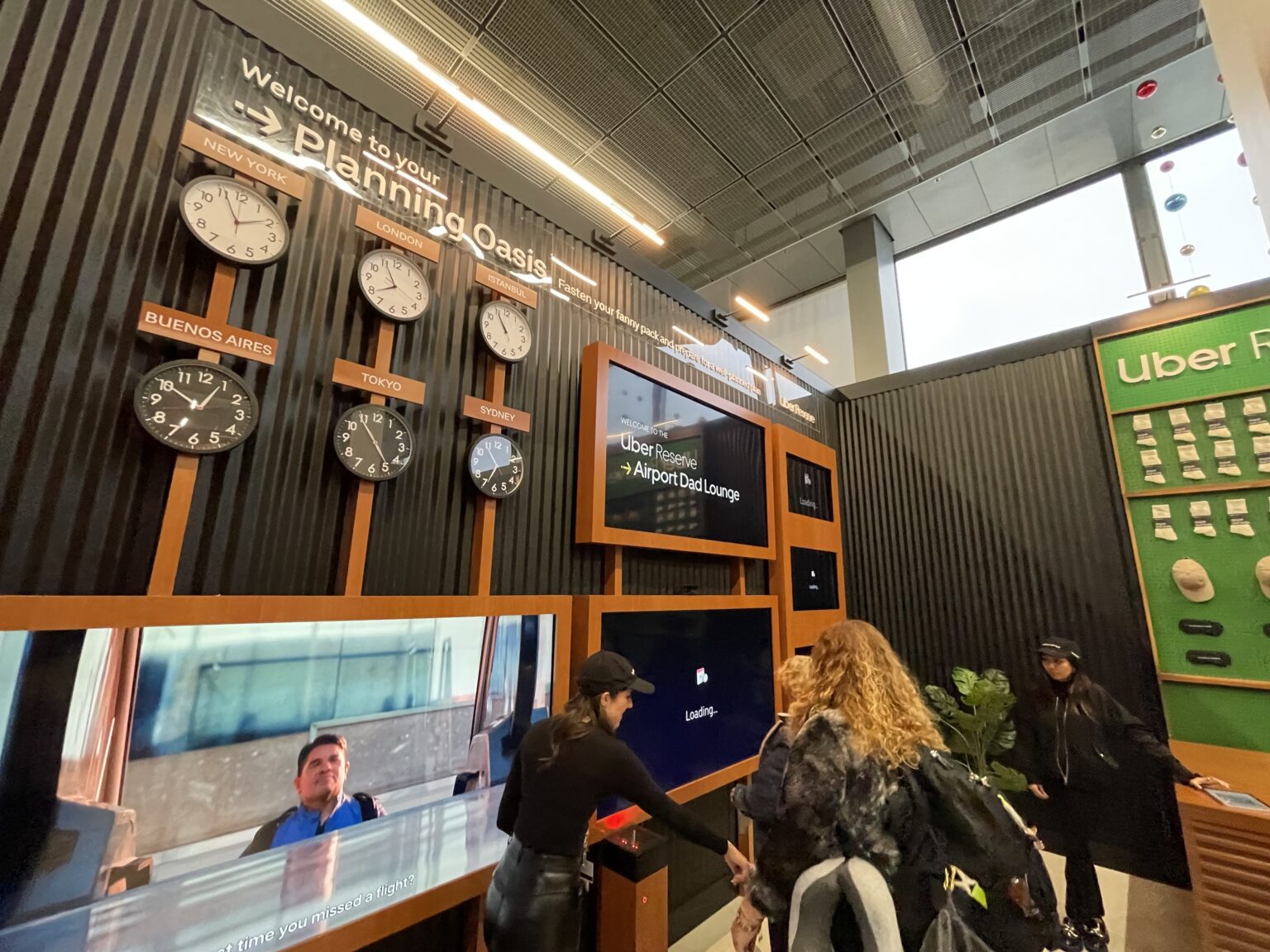 Uber Celebrates Airport Dads at Goofy Chicago Pop-Up Lounge