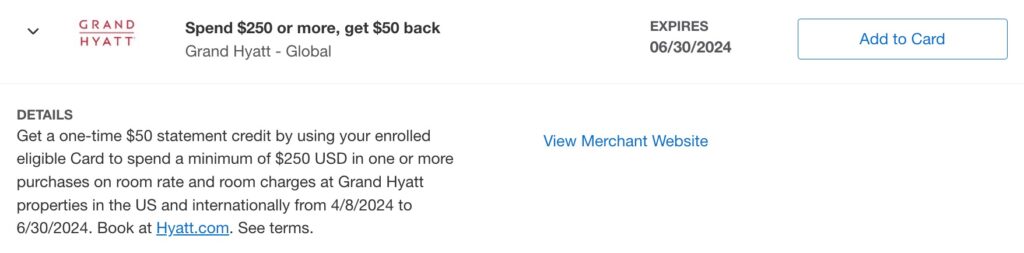 Hyatt Amex Offers: Save Up to $200 at Grand Hyatts & Select All ...