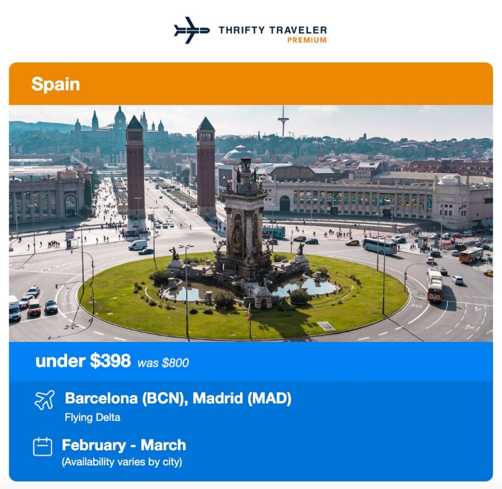 Thrifty Traveler Promo Code: Get $20 Off Premium Flight Deal Alerts