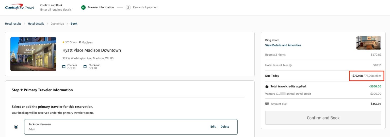 Does Capital One's Travel Portal Have a Pricing Problem?