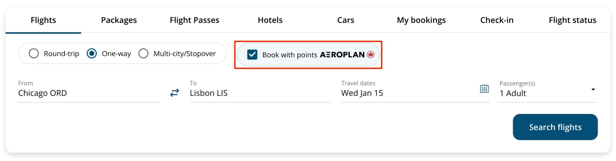 How to Book Award Tickets Through Air Canada Aeroplan