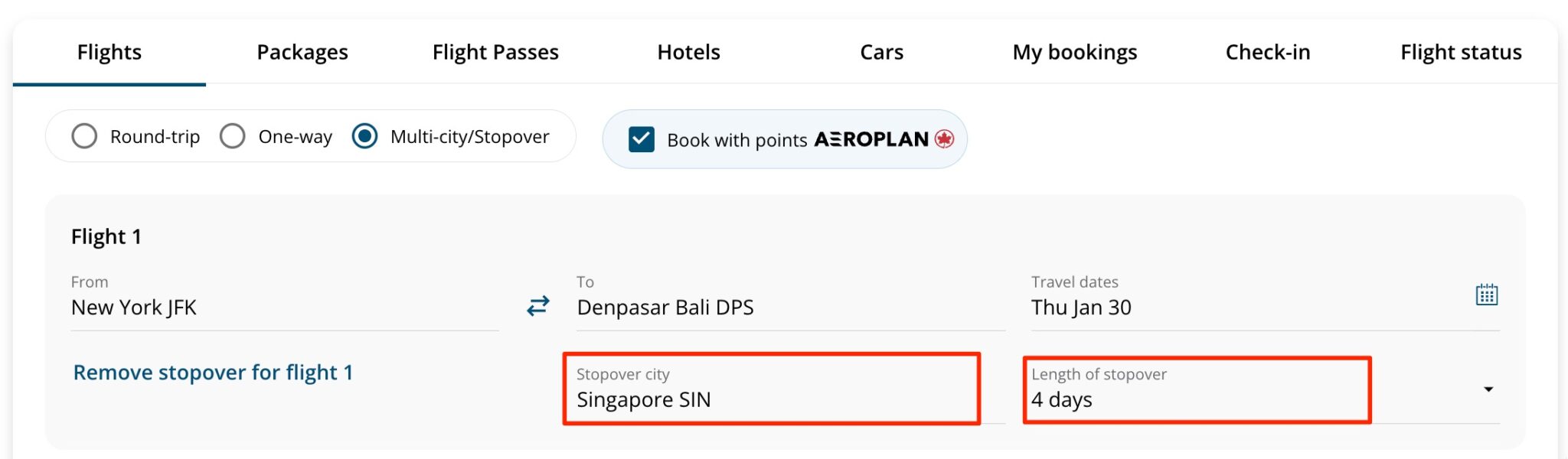 How to Book Award Tickets Through Air Canada Aeroplan