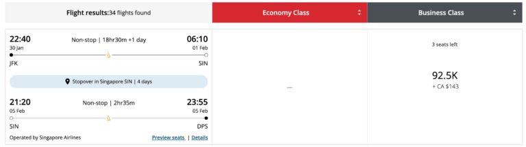 How to Book Award Tickets Through Air Canada Aeroplan