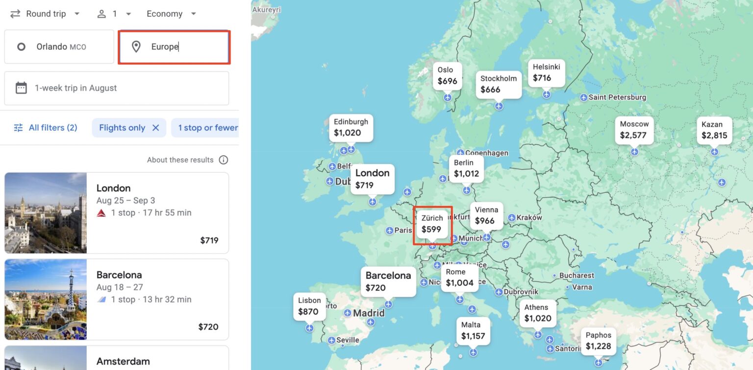 The #1 Trick to Saving on Flights to Europe