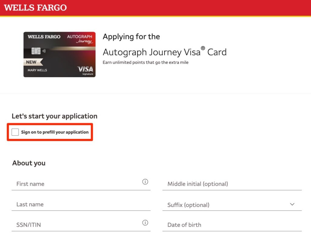 Why I Applied for the New Wells Fargo Autograph Journey Card