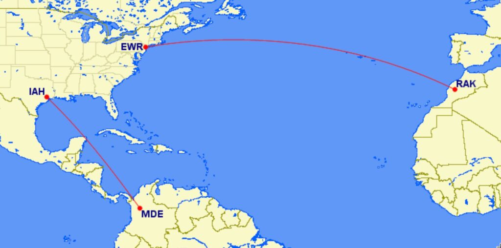 United Adds Nonstop Flights to Morocco, Colombia