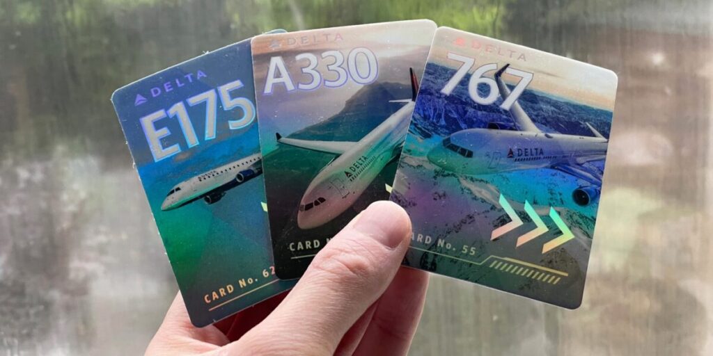Aviation Geeks, Snag a Delta Trading Card Next Time You Fly!