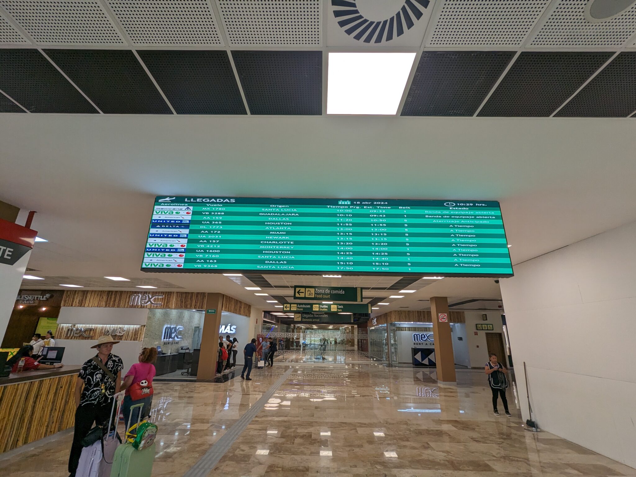 A Year After Opening, Tulum's New Airport is Booming With Travelers