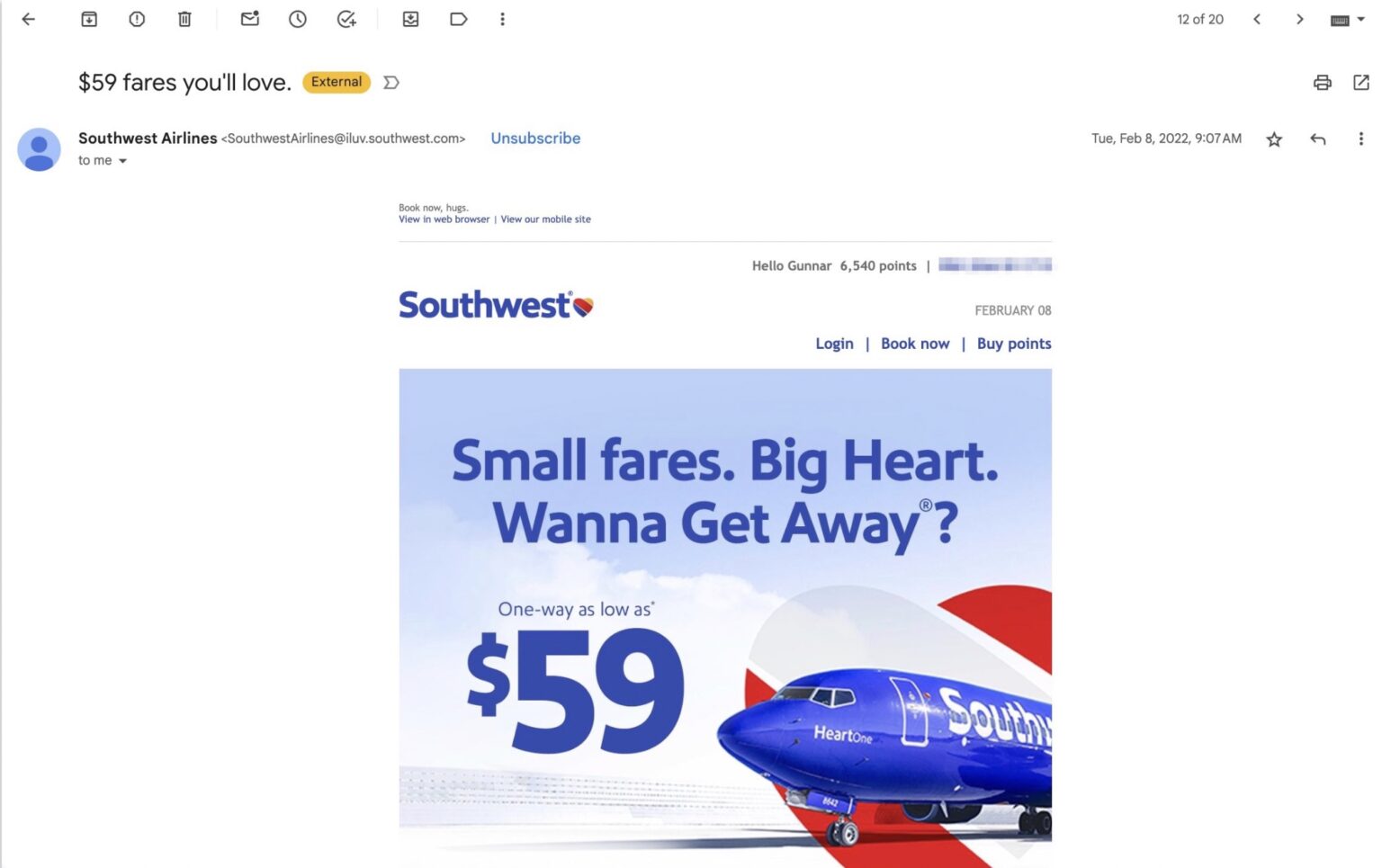 Why Southwest Emails are a Must-Subscribe (Even if You Don't Fly Them)