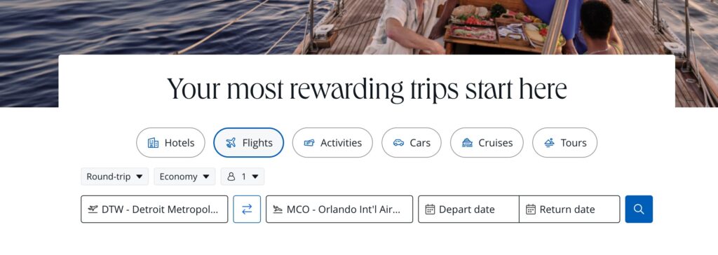 How to Book Flights, Hotels & More Through Chase Travel℠ With Points