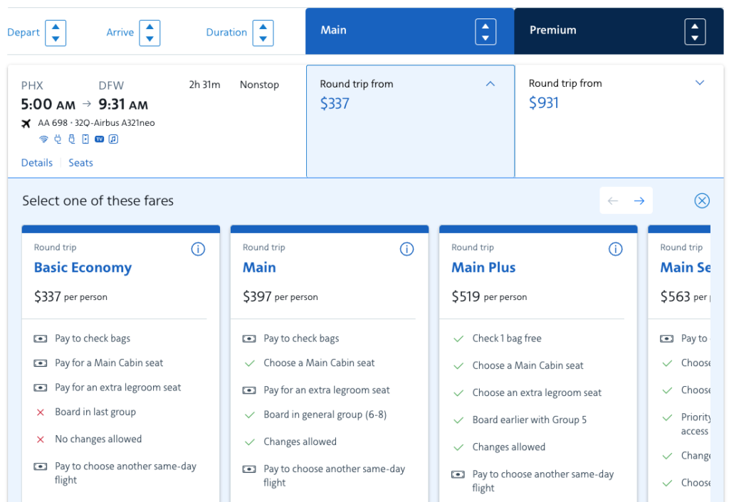 The Ultimate Guide to American Airlines Basic Economy Fares