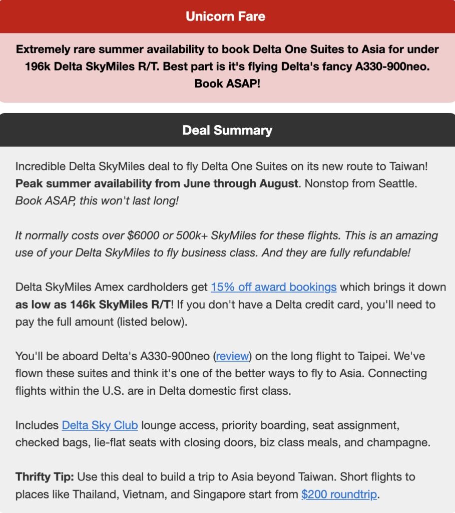 The Best Delta One Business Class Deals We've Seen in 2024