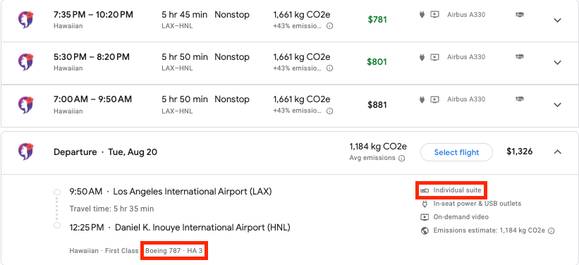 Flight Review: The New Hawaiian Airlines First Class Suites