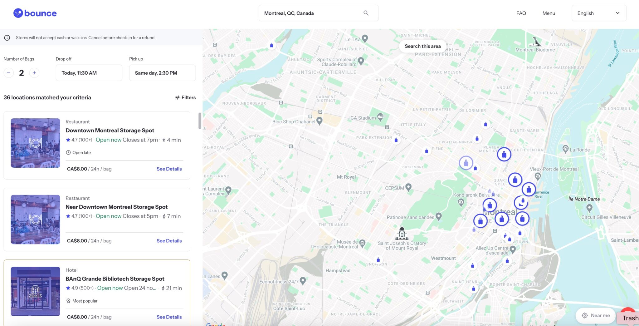 Need to Stash Your Bags to Explore? Use Bounce Luggage Storage