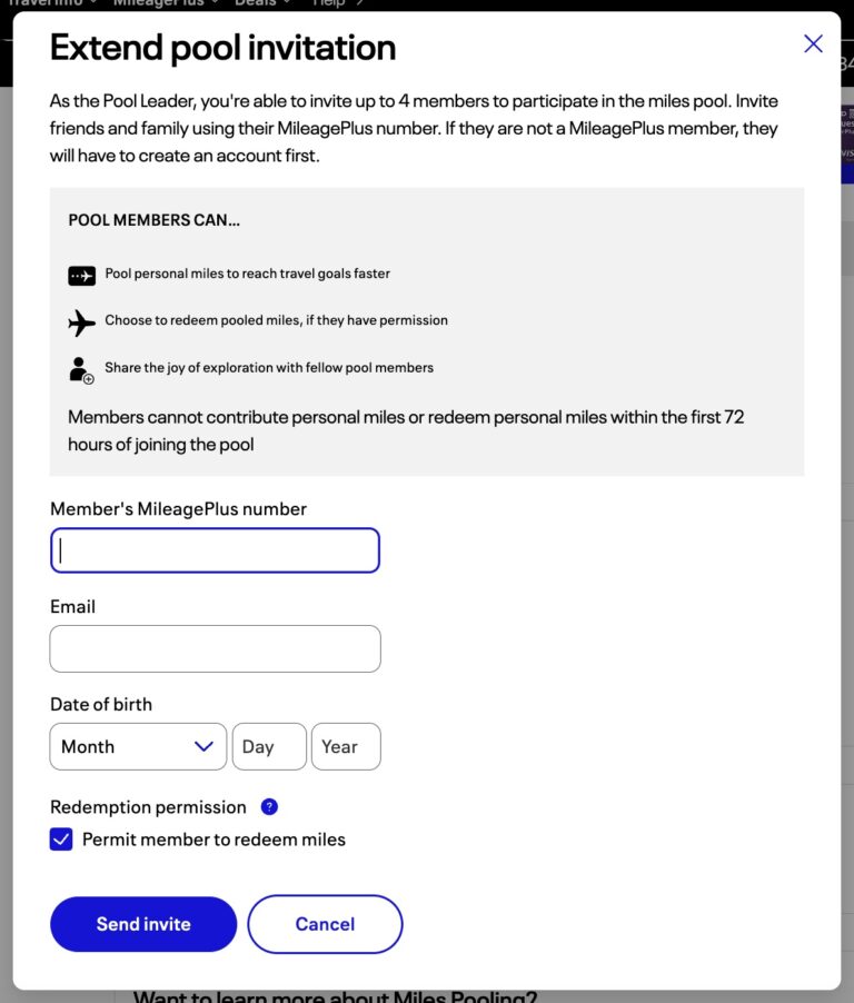 United Miles Pooling: How it Actually Works