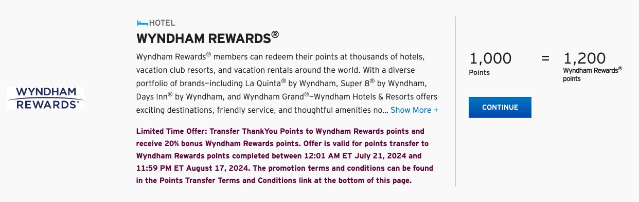Get at Least 20% More Points With These Current Transfer Bonuses!