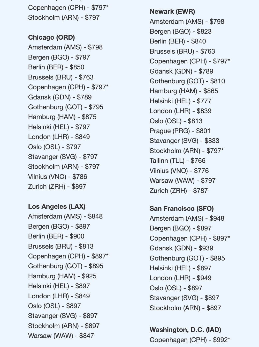 SAS Plus is Still the Comfiest (& Cheapest) Way to Fly to Europe