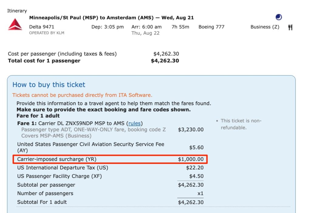 Virgin Guts Delta One Awards to Europe with Huge Fees, Higher Rates