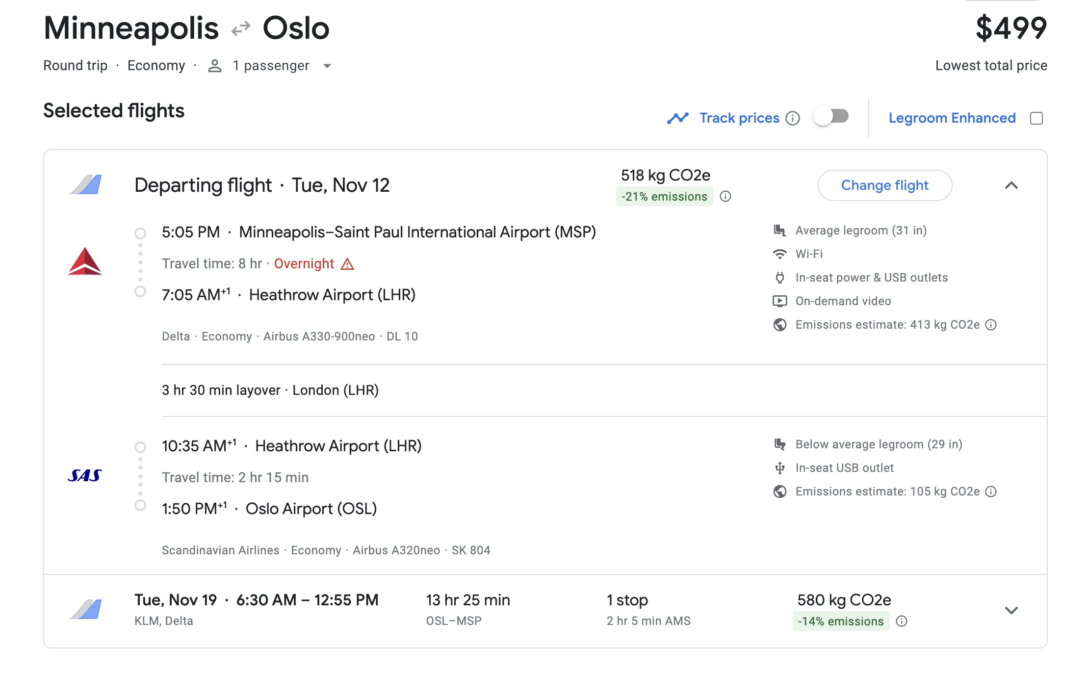 You Can Now Book Some SAS Flights Through Delta!