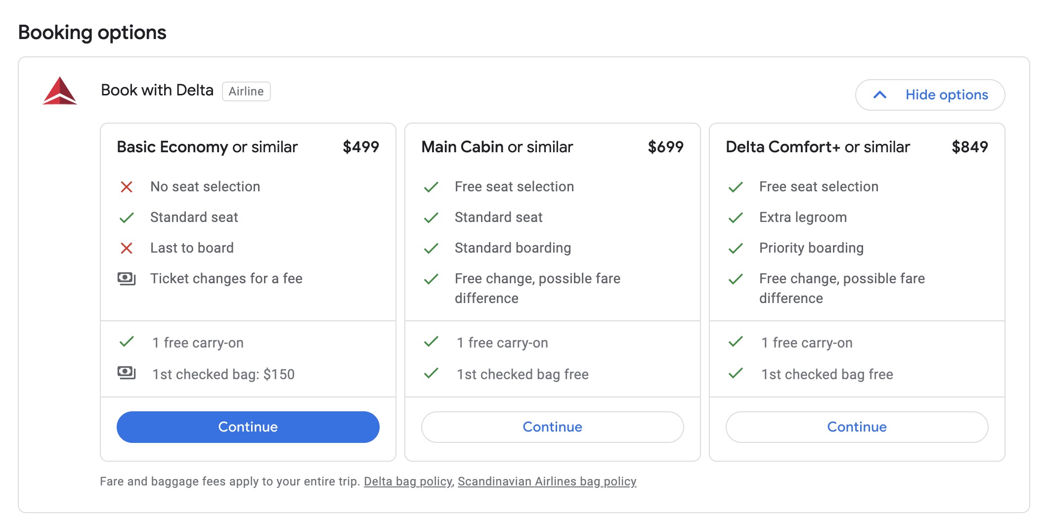 You Can Now Book Some SAS Flights Through Delta!