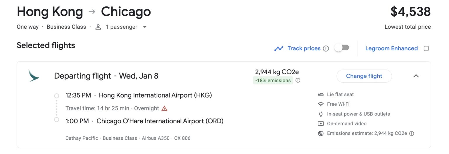 Cathay Pacific Business Class: Modern Luxury Everywhere But the Seat