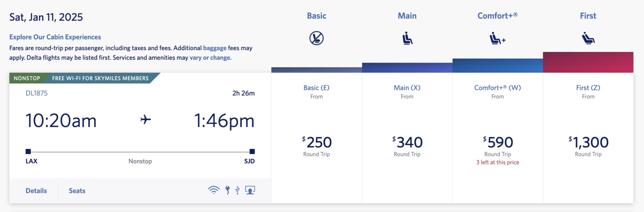 From Economy to 'Basic' Business, Delta to Test New Fares Starting in 2025