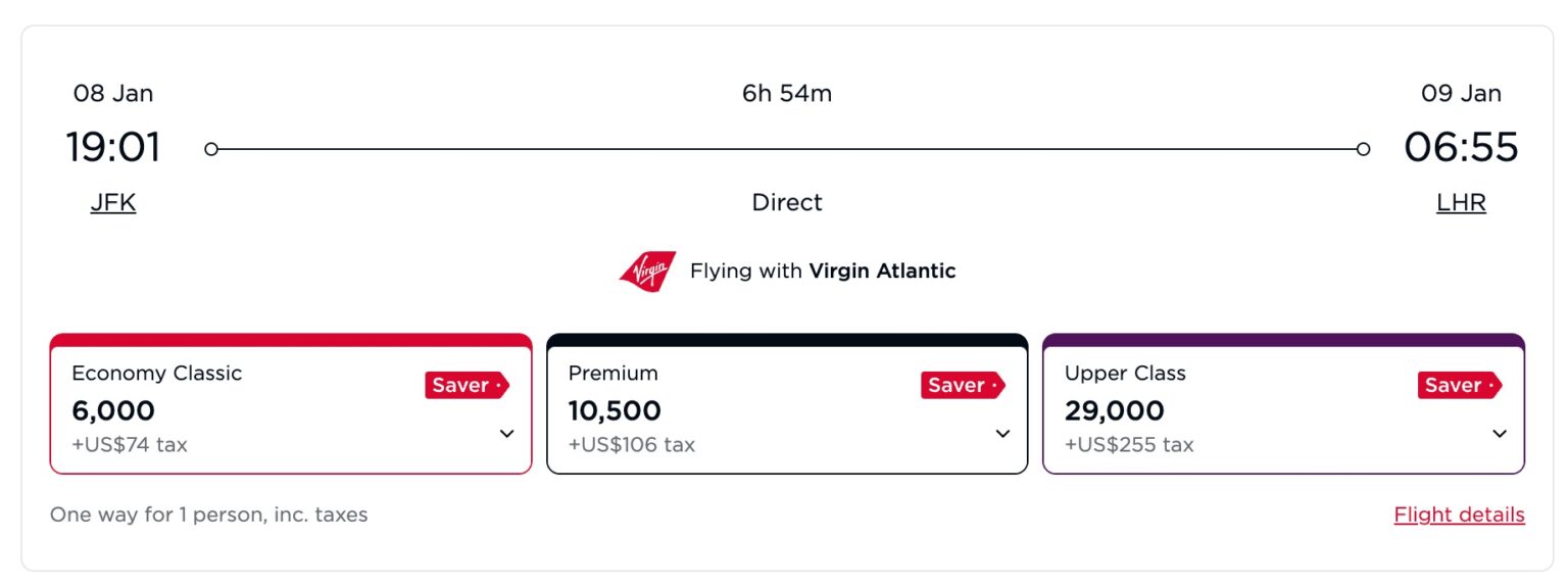 Virgin Atlantic Flying Club: How to Earn & Redeem These Valuable Points