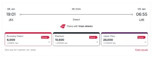 Virgin Atlantic Flying Club: How to Earn & Redeem These Valuable Points
