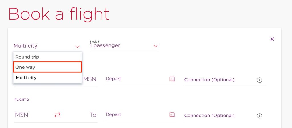A Sneaky New Workaround to See Virgin Atlantic's Monthlong Price Calendar