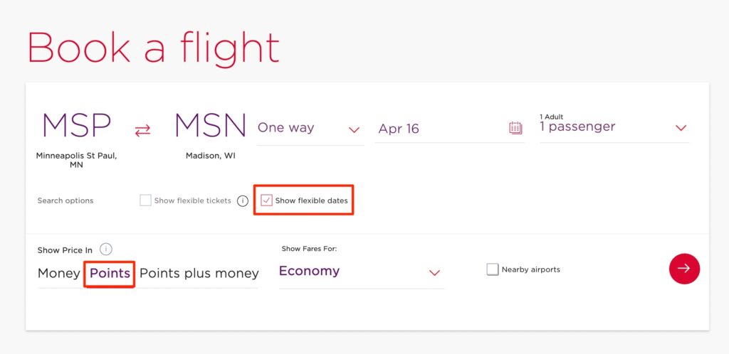 A Sneaky New Workaround to See Virgin Atlantic's Monthlong Price Calendar