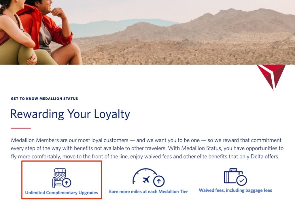 Why Delta Medallions Can (Almost) Never Count on Free Upgrades Now