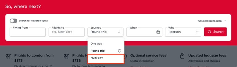 A Sneaky New Workaround to See Virgin Atlantic's Monthlong Price Calendar