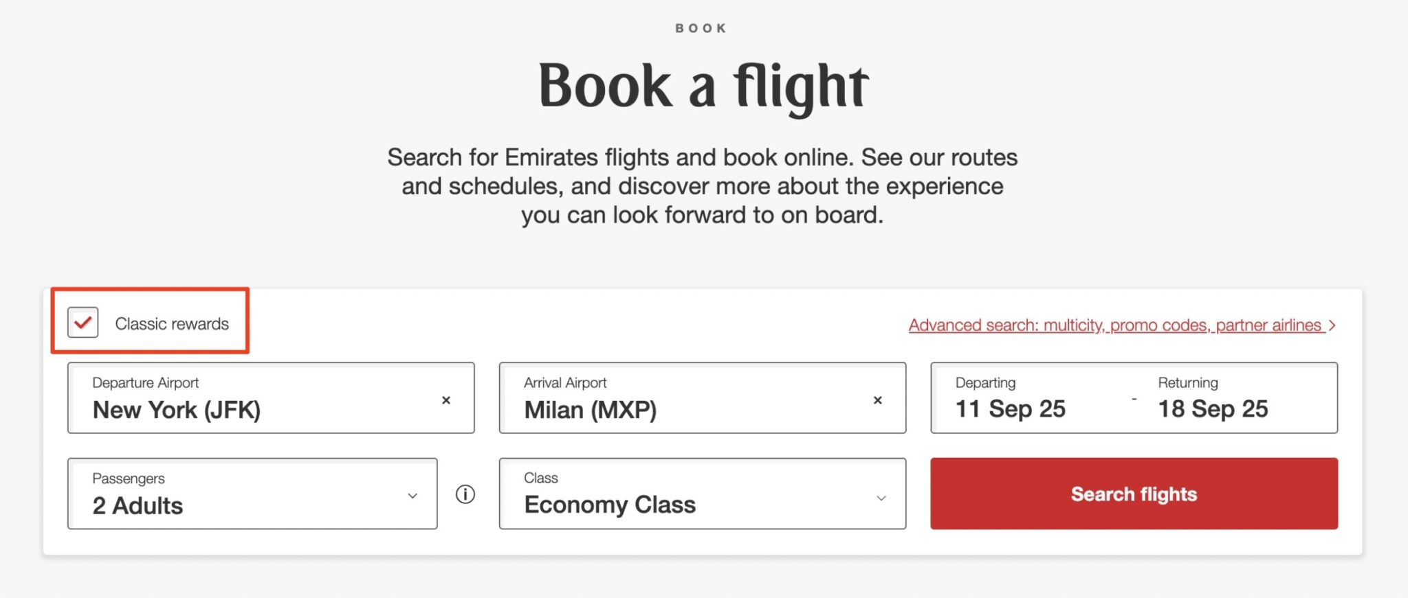 How to Fly Emirates Roundtrip to Europe for 35K in Economy, or 108K for ...