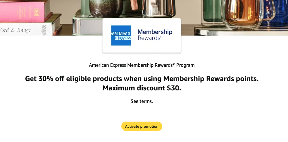 Get up to 40% Off Amazon Purchases by Using 1 Amex Point!