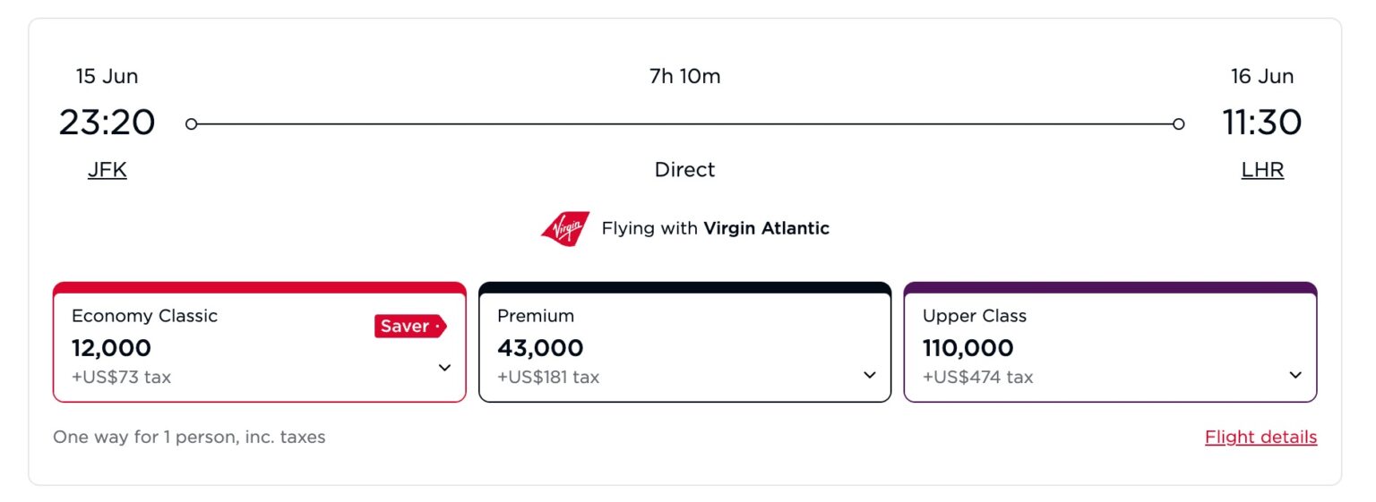 Virgin Atlantic Flying Club: How to Earn & Redeem These Valuable Points