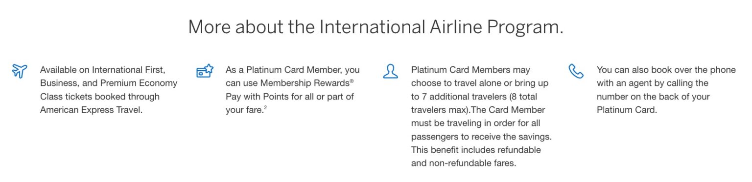 Everything You Need to Know About Amex's International Airline Program