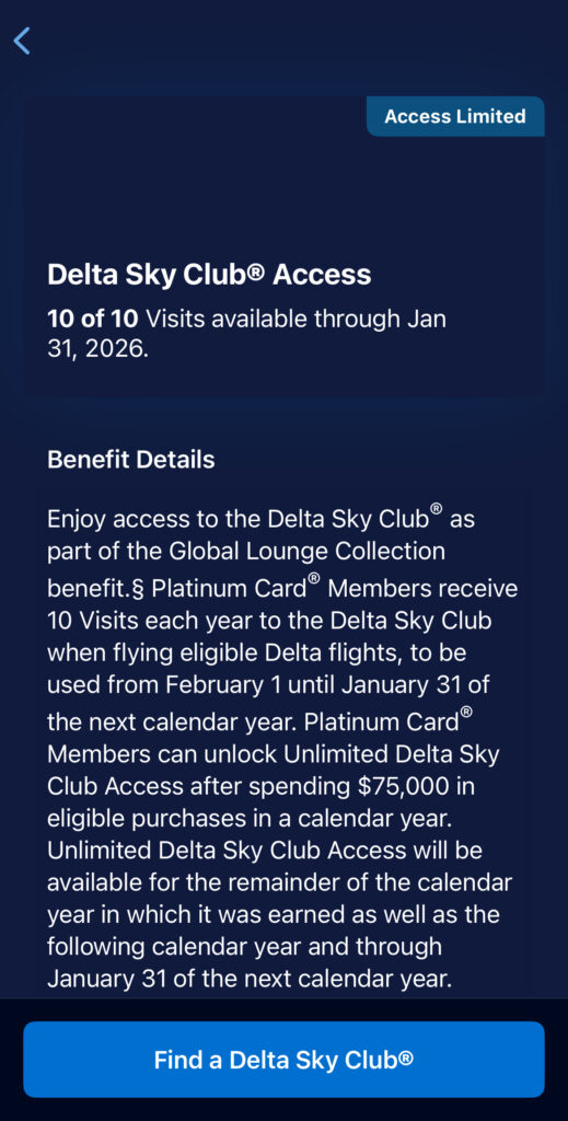 Delta Sky Club Access Limits Have Arrived: Here's How to Track Your Visits