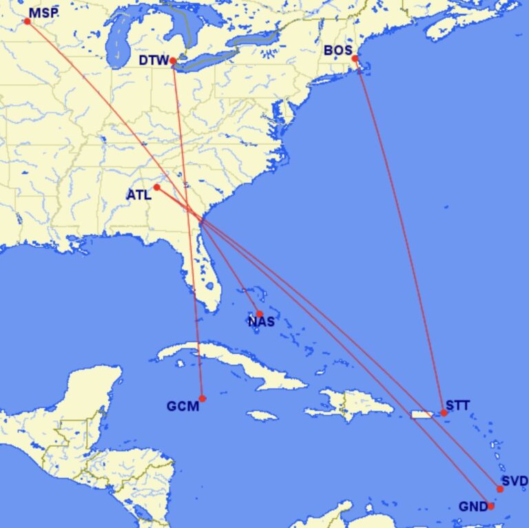 Delta Goes Big on the Caribbean: 2 New Islands, Minneapolis to the ...