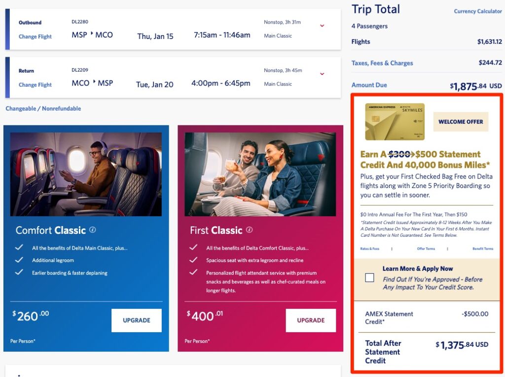 How to Get the Absolute Biggest Welcome Offer on a Delta SkyMiles ...