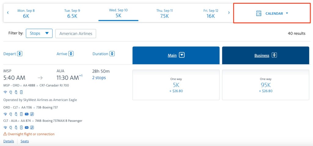 Book AA Flights to Mexico, Europe & Beyond from 5K AA Miles!