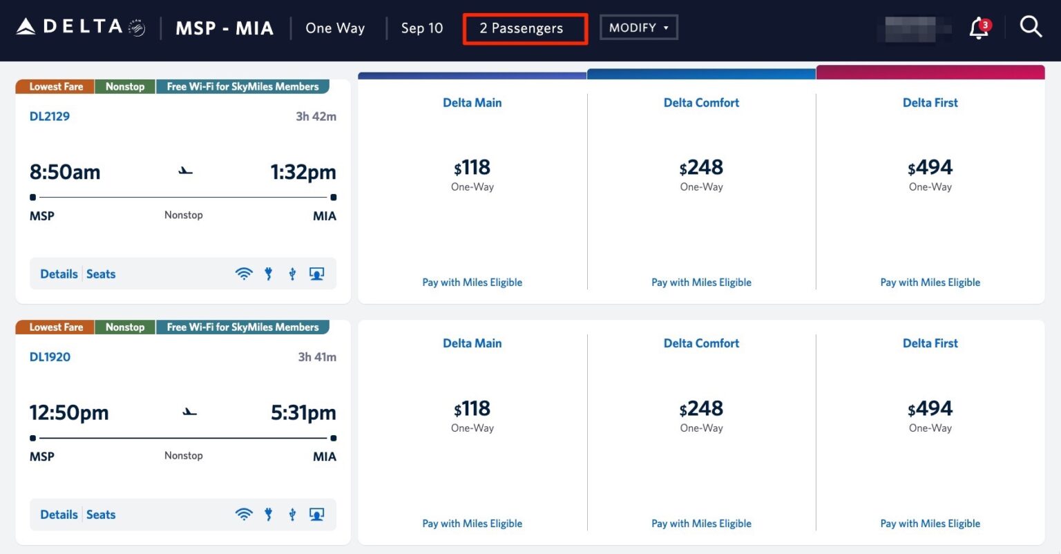 New Delta Pricing Quirk Charges Solo & Business Travelers More
