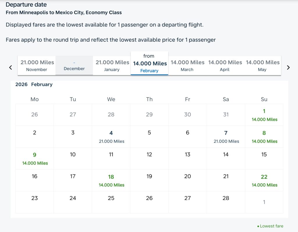 A New Calendar Trick to Find Cheaper Delta Awards via Air France/KLM