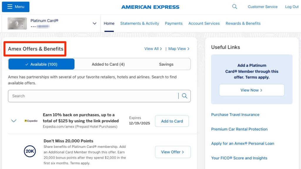 New Amex Offer: Spend $60, Earn $20 Back at Walmart.com
