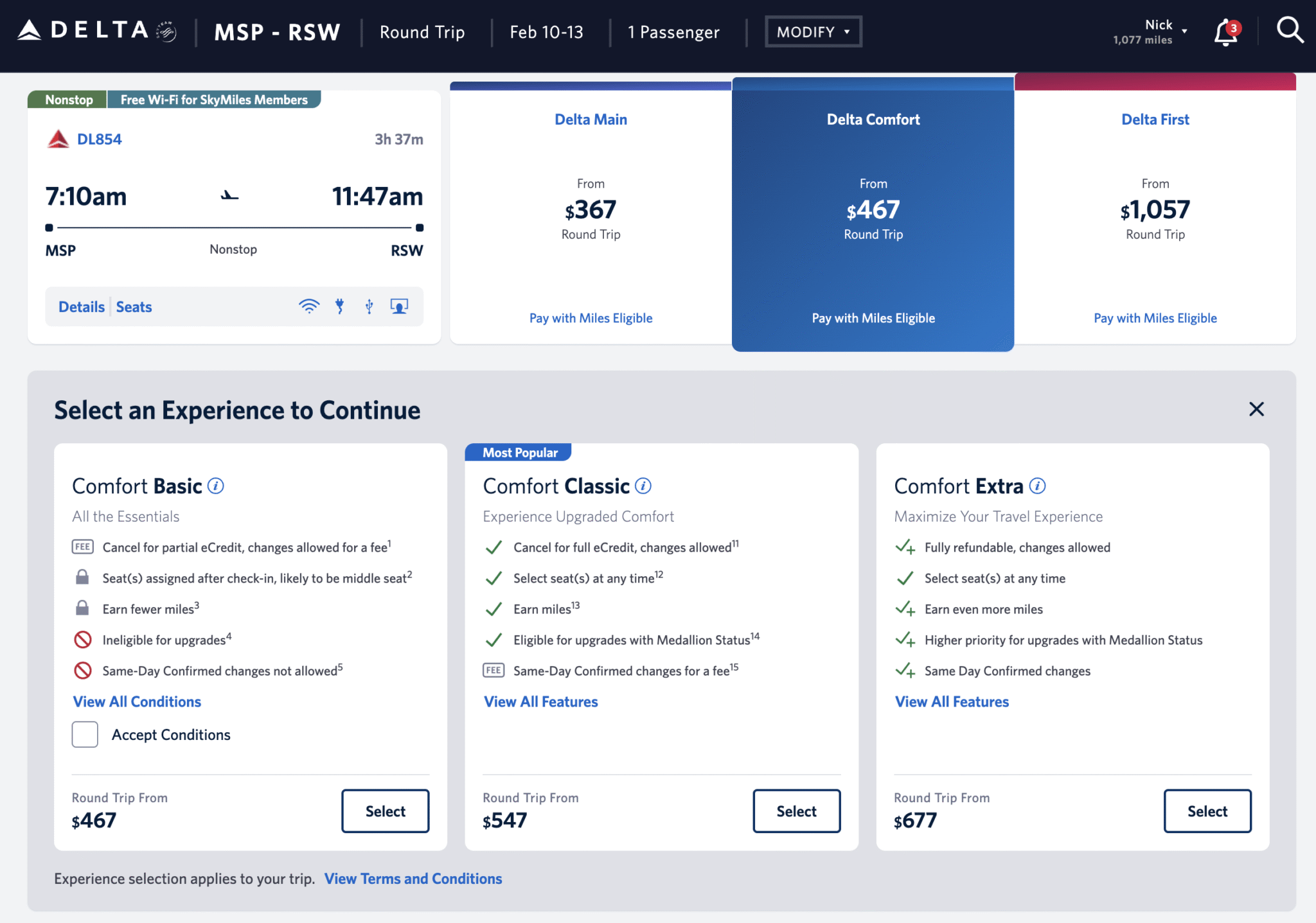 Delta Officially Launches ‘Comfort Basic,’ Its First Step Toward ...